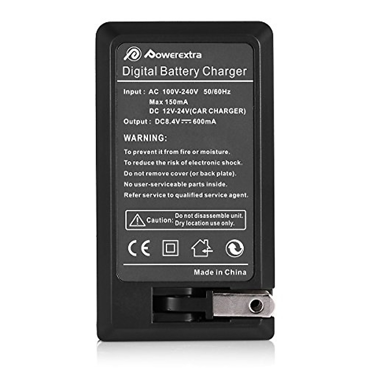 ENEL20, EN-EL20a Battery & Charger, Powerextra ENEL20 EN-EL20a for Nikon Coolpix P950, P1000, DL24-500, Nikon Coolpix A, 1 AW1, 1 J1, 1 J2, 1 J3, 1 S1, 1 V3 Digital Camera