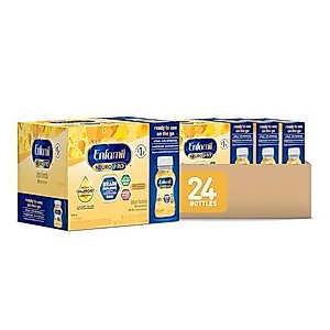 Enfamil NeuroPro Baby Formula, MFGM* 5-Year Benefit, Expert-Recommended Brain-Building Omega-3 DHA, Exclusive Immune Supporting HuMO6 Blend, Ready-to-Feed Infant Formula, Liquid, 6 Fl Oz (24 Count)
