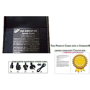 FSP Group Inc. Sparkle Power FSP150-AHAN1 9NA1501829 SPI P/N AD150-AHAN1-INTL 4-Pin DIN (Pin 1,3=+12V and Pin 2,4=COM) 12V 12.5A 150W 4 Prong Connector AC Adapter Switching Power Supply Cord Charger