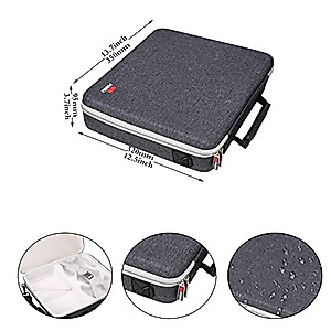 FBLFOBELI EVA Hard Storage Carrying Case for Microsoft Xbox Series S Game All-Digital Console and Xbox Wireless Controller, Protector Traveling Container, Case Only