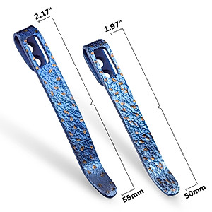 CIVIVI Praxis Bundled Titanium Pocket Clip, Great EDC Knife Set