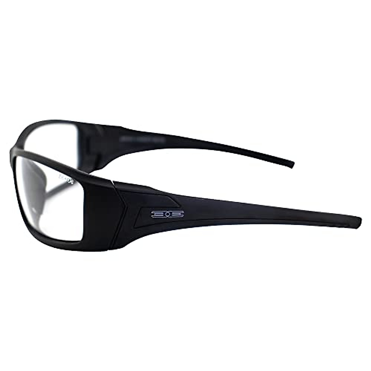 Epoch Eyewear Liberator Golf Sport Sunglasses Black Frame Clear Polycarbonate Lens