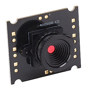 1MP Camera Module Horn Lens W202012HD V33 42° USB Camera Module 1MP CMOS OV9726 Mini USB2.0 Webcam Board with 40cm / 15.7in Cable Compatible for Computer System