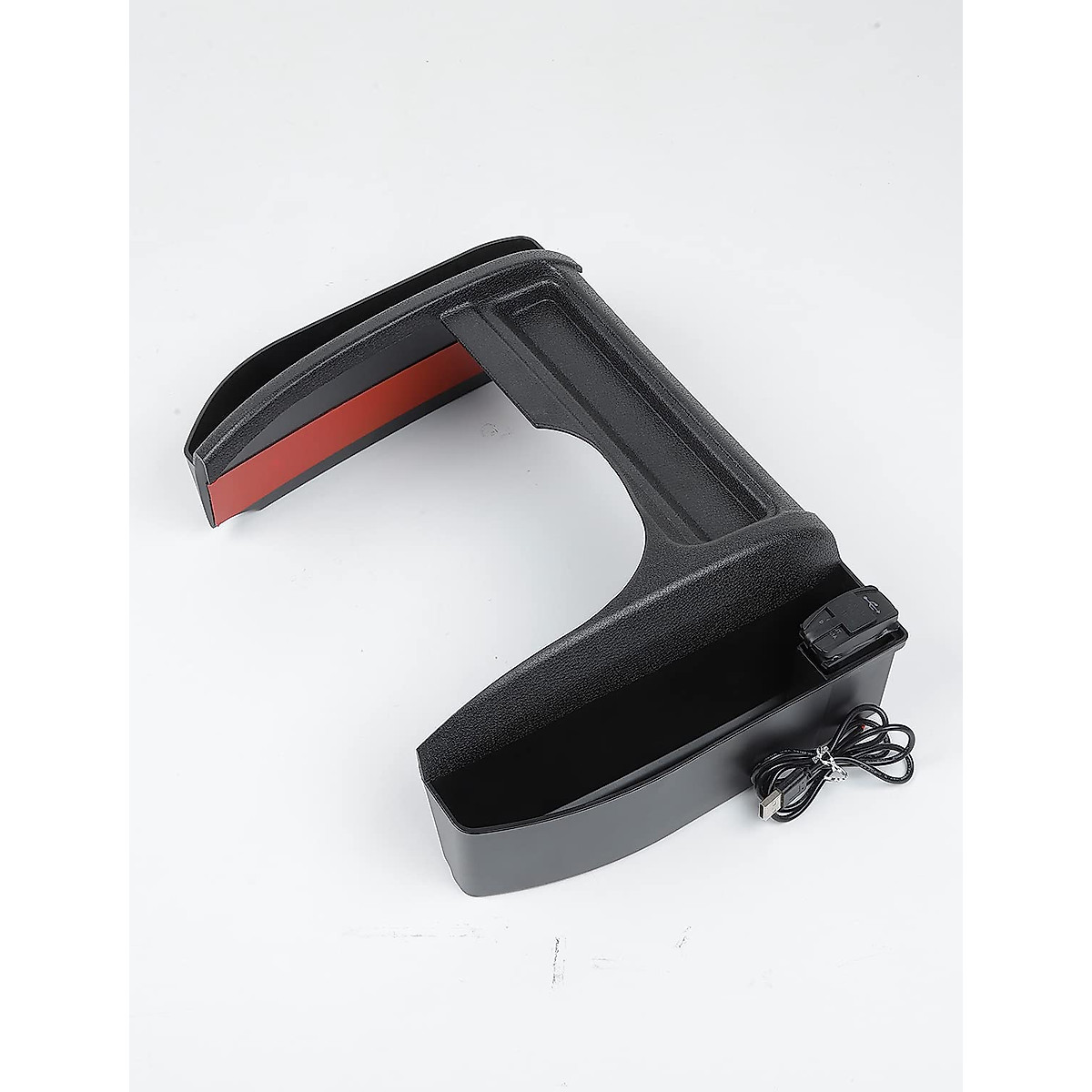 Savadicar Dual USB Car Charger Socket for GT-3 Shifter Storage Box Organizer