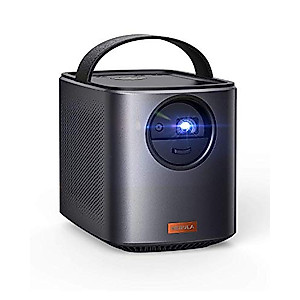Nebula, by Anker, Mars II 300 ANSI Lumen Home Theater Portable Projector with 720p 30 to 150 Inch DLP Picture, Outdoor Projector, 10W Speakers, Android 7.1, 1-Second Autofocus (Renewed)