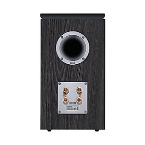 HECO Aurora 300 Bookshelf Speaker Pair 2 Way, 6.5" Monitors in Ebony