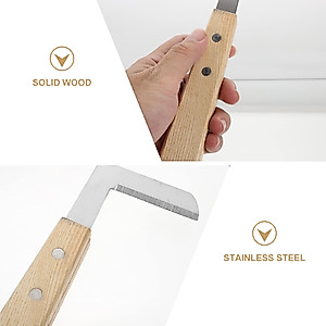 Happyyami Hoof Trimmer Portable Horse Shoeing Tool Horseshoe Repairing Cutter Stainless Steel Horseshoe File Animal Foot Pruning Tool Hoof Repair Tool Horseshoe Cutting Tool Shoeing Tools