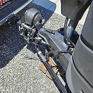 Shocker Air Equalizer for Weight Distribution Hitch - 12,000 lbs, Fits 2" Hitch 5" Rise 4" Drop