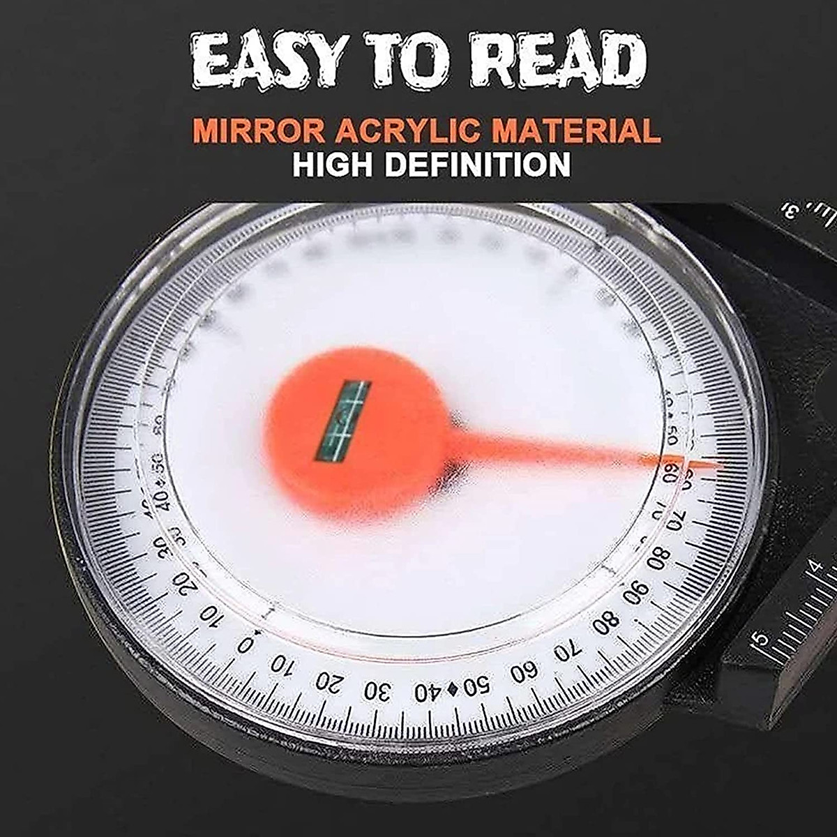 Magnetic Base Angle Finder Measure Spirit Level Gauge Roofer Builders Plumbers Magnetic Angle Level Finder Magnetic Angle Level Finder Level Angle Meter