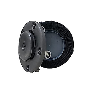 SPANDEX & TABLE LINENS Spandex Stretch Trash CAN Cover 44 Gallon Round with Open Bottom for Dolly