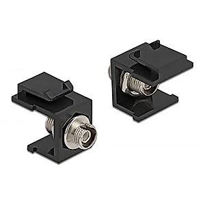 Delock Keystone Module FC Simplex Female > Socket Black
