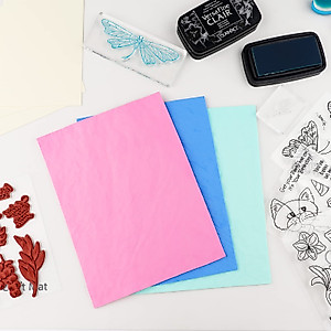 Ilets 3 Colors a Pack Absorbent Chammy Cloths - Stamp & Glass Cleaner - Easy to Use - 6x8 inch