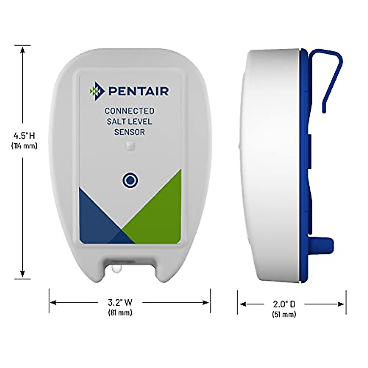 Pentair 4005702 Connected Salt Level Sensor for Water Softening Systems, White