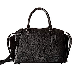 COACH Drew Satchel Black/Gunmetal One Size