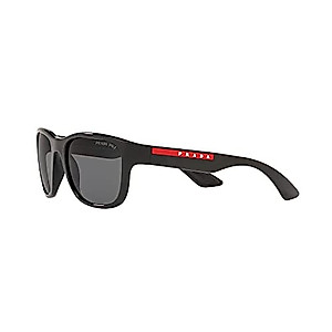 Sunglasses for Men's Prada Linea Rossa PS 1 US 1AB5Z1 Black