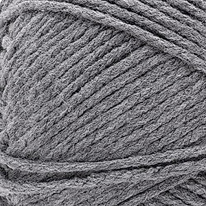 Bernat Softee Chunky BB True Gray Yarn - 1 Pack of 14oz/400g - Acrylic - #6 Super Bulky - 431 Yards - Knitting, Crocheting & Crafts