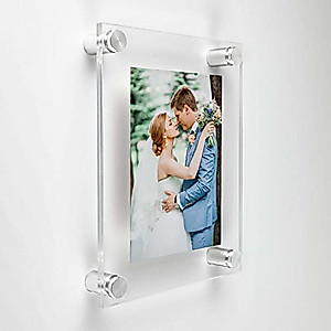 Clear Acrylic Plexiglass Sheet 1/4,Thick 6mm Cast Acrylic Sheet, 24x24 Plastic Acrylic Sheet for DIY Crafts,LED Projects,Baseplates,Tabletop Protector,Shelf,Aquarium Lid,Window Door Replacement Board