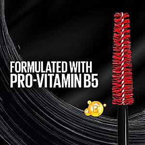 Maybelline Lash Stiletto Ultimate Length Washable Mascara, Very Black, 1 Count