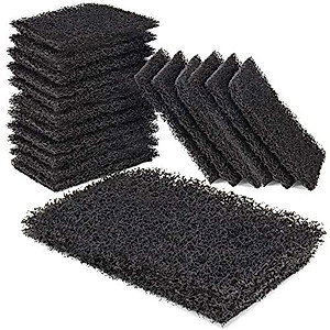 FMP Brands [60 Pack] Griddle Cleaning Pads - Grill Degreaser Scrubber, Metal Scouring Cleaner Pads, Heavy Duty Stainless Steel Scraper for Outdoor, Commercial Use, Restaurant and Home Kitchen