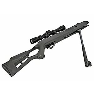 Hatsan Edge .22 Cal 1000 FPS / 21 FPE - Brake Barrel Air Rifle .22 Caliber w/ 3-9X32 Scope, QuietEnergy (QE) & Spring Piston | Small & Medium Game air Gun + Wearable4U 250x Pellets Bundle