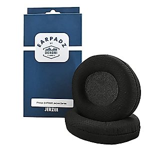 Earpadz Replacement for Philips SHP9500 HiFi Precision Stereo Over Ear Headhones (Jerzee)