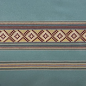 Paseo Road by HiEnd Accents | Ruidoso Western Bedding 4 Piece Super King Comforter Set, Aztec Southwestern Pattern, Rustic Cabin Theme Bed Set, Warm Comforter Set with Bed Skirt and Pillow Shams