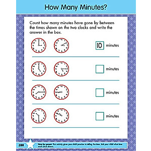 First Grade Big Workbook Ages 6 - 7: 220+ Activities, Phonics, Spelling, Reading, Language Arts, Math, Space, Measurement and Time (Gold Stars Series)