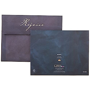 LANG "Rejoice" Christmas Cards by Susan Winget, 18 Cards with 19 Envelopes and Beautiful Artwork, Perfect for Sharing Warm Wishes this Holiday Season, 5.38" x 6.88" (1004686)