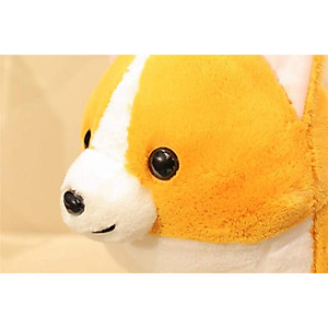 123Arts Cartoon Corgi Dog Soft Plush Throw Pillow Animal Pillow Plush Toy