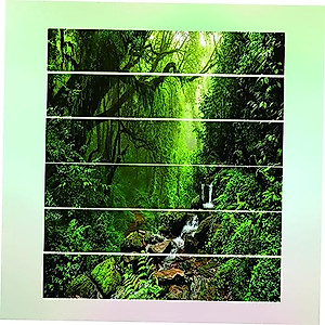 Housoutil Thicken Stairs Stickers Staircase Wall Decor Staircase Stickers Stairs Decals Staircase Decals PVC Stair Decor Mural Stair Stickers Decorative Paintings Digital