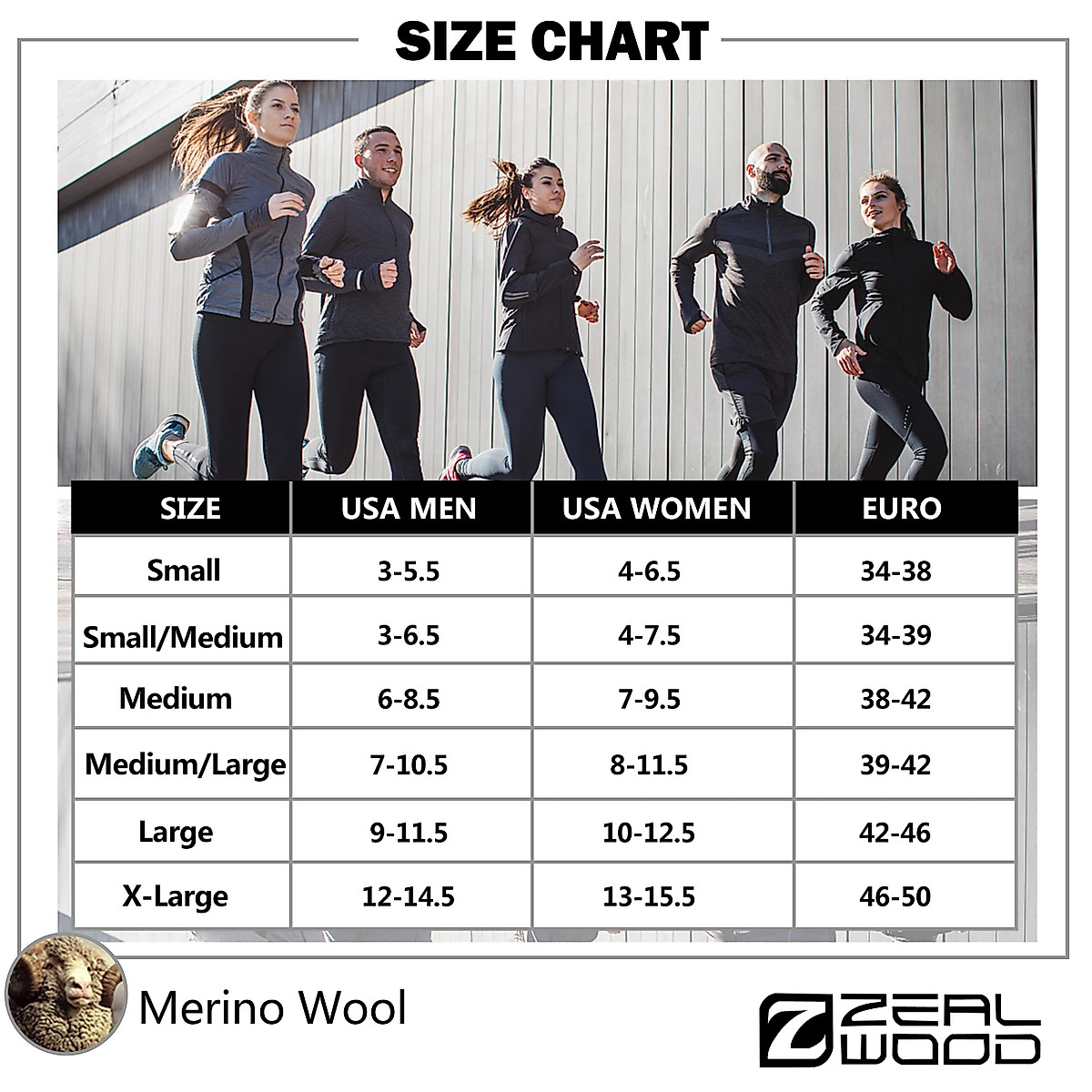 Ankle Athletic Socks ZEALWOOD Unisex Merino Wool Socks No Show Running Socks Womens Mens Hiking Socks Women Men Moisture Wicking Summer Low Cut Wool Socks Ultra-Light Tennis Golf Socks 3 Pairs Grey L