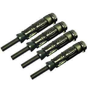12 x Anchor Loose Sleeve M6 Bolts 65MM Length 12MM Shield 8.8 Steel YZP