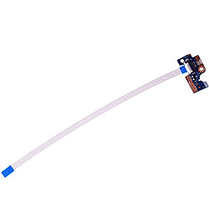 Deal4GO Power Button Board w/Cable LS-E791P NBX00026H00 Replacement for HP Pavilion 15T-BR 15Z-BW 15-BS 250 G6 255 G6