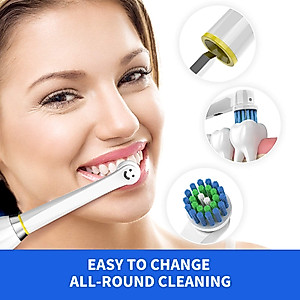Best Replacement Toothbrush Heads for Oral-B,Compatible with Oral-B Braun Electric Toothbrush, 4 Count