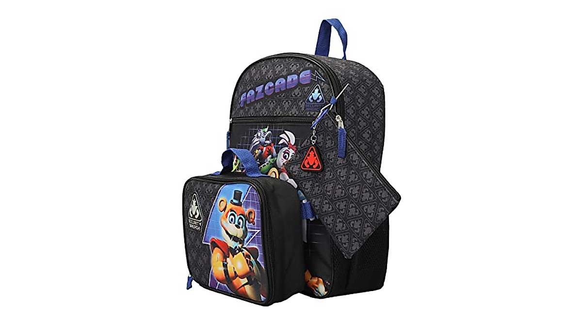 Five Nights At Freddy's Backpack Set for Kids - Officially Licensed Gear