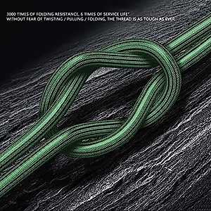 BGNTBUK Charging Cable Micro USB Cable 5A Fast Charging Nylon Braided Data Cable Suitable for Android Mobile Phone Power Delivery Cable