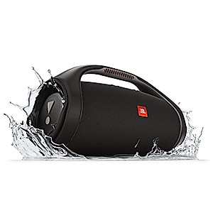 JBL Boombox 2 - Portable Bluetooth Speaker, Powerful Sound and Monstrous Bass, IPX7 Waterproof, 24 Hours of Playtime, Powerbank, JBL PartyBoost for Speaker Pairing, for Home and Outdoor(Black)