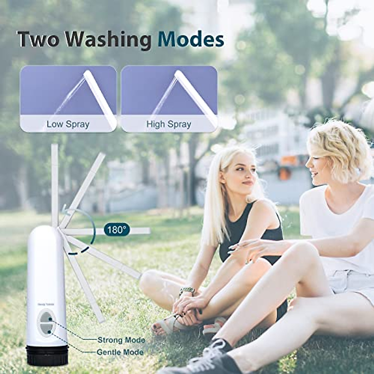 Portable Travel Bidet Electric Mini Atomizer with USB Cable Charging is Used for Soothing Postpartum Care Perineal Personal Cleaning