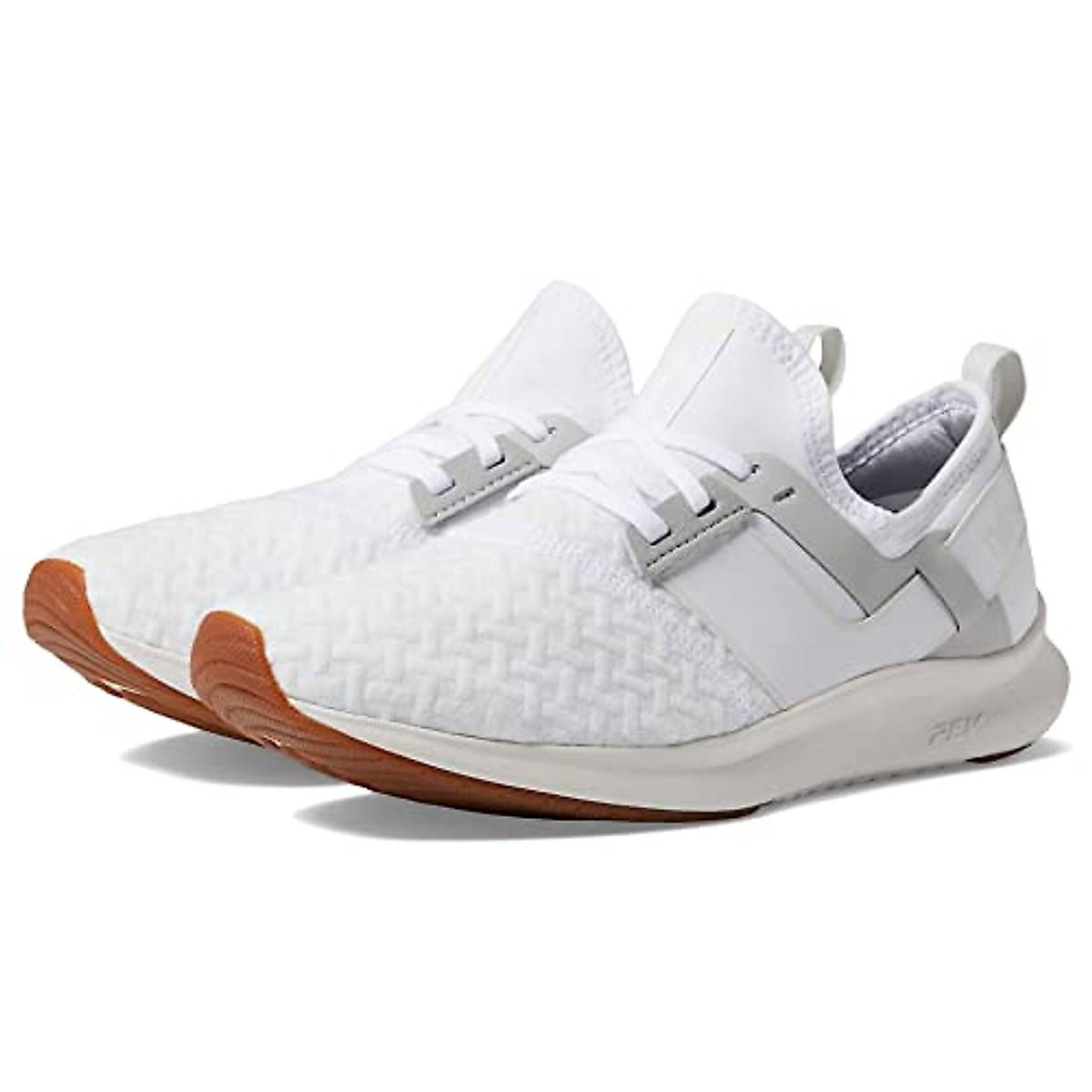 New Balance Women's FuelCore Nergize Sport V1 Sneaker, White/Grey, 9
