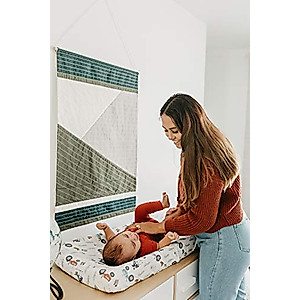 Premium Knit Diaper Changing Pad Cover"Jo" by Copper Pearl