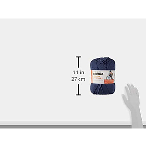 Bernat Big Ball Chunky Solid Yarn, 14 oz, Gauge 6 Super Bulky, 100% Acrylic, Faded Denim (Pack of 2)