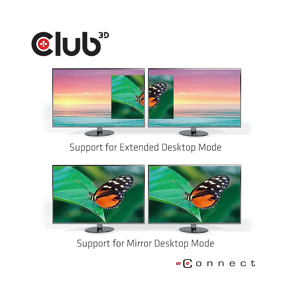 Club3D CSV-1474 USB 3.2 Gen1 Type A to HDMI Dual Monitor 4K60Hz