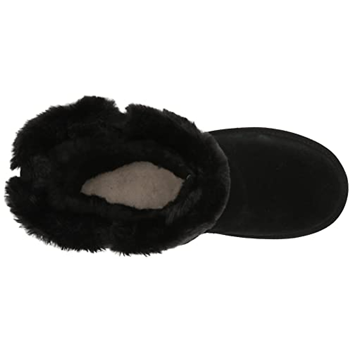 Koolaburra by UGG Women's Aubrei Short Fashion Boot, Black, 7