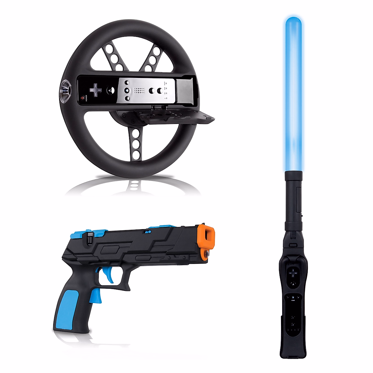 Wii 3-in-1 Game Essentials Plus - Black