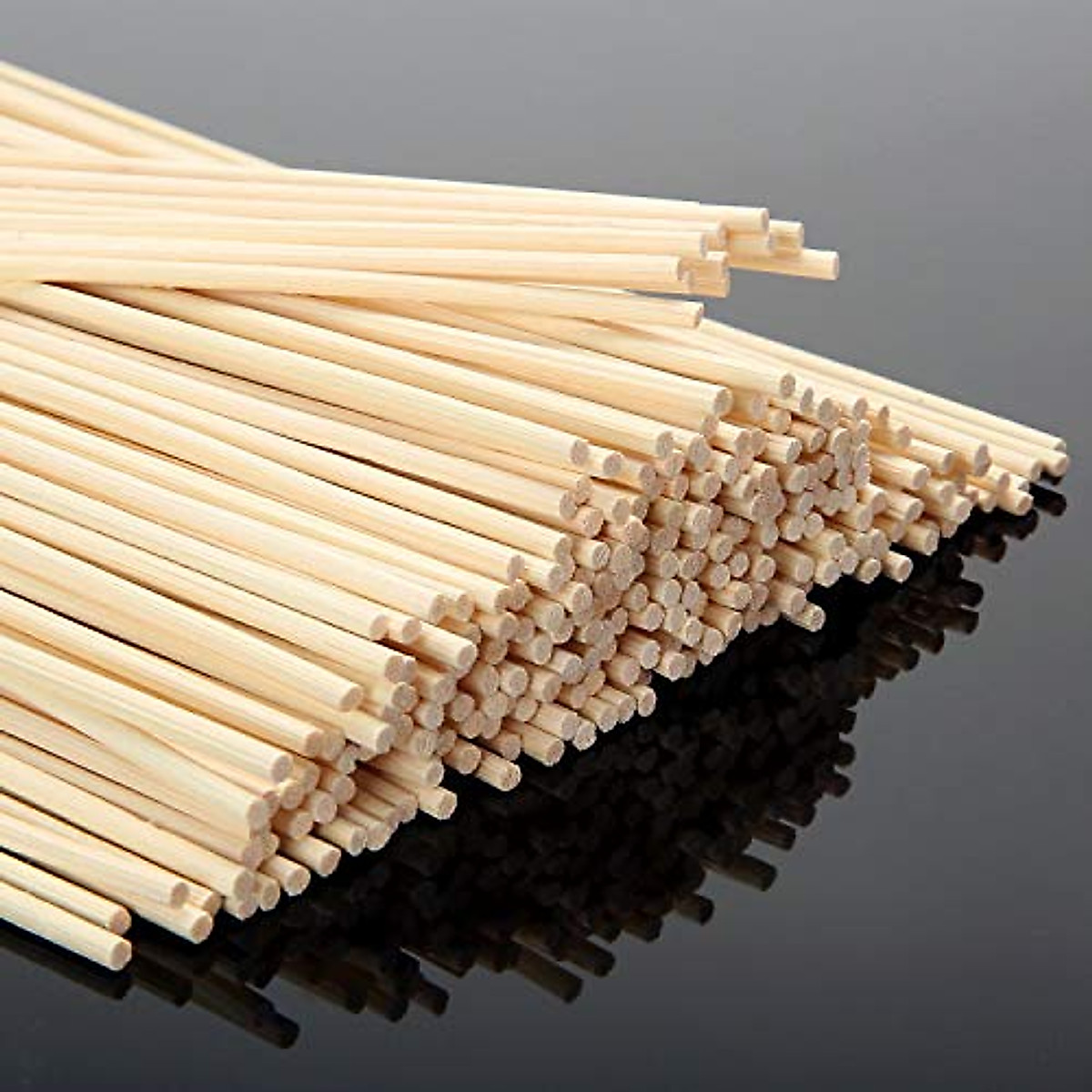 T&C 120PCS Reed Diffuser Sticks,10 Inch Natural Rattan Wood Sticks,Diffuser Refills,Essential Oil Aroma Diffuser Replacements Sticks for Home,Office (Natural Color)
