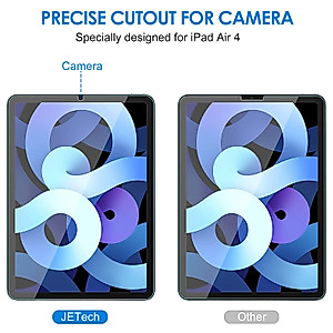 JETech Screen Protector for iPad Air 5/4 (10.9-Inch, 2022/2020 Model, 5th/4th Generation), Tempered Glass Film, 1-Pack