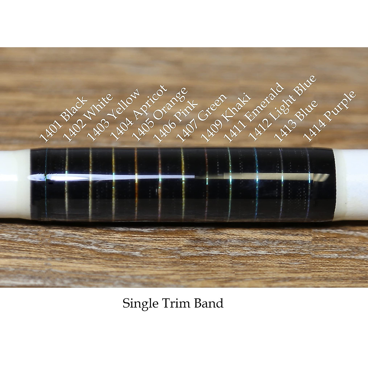 Hitena Rod Wrapping Thread - Metallic Aurora Winding Thread. Color Shifting Thread That Changes Color by Different Light, Angle and Background