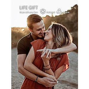 PPbuky Steel Bracelet Link, Adjustable H-shape Wire Rope Bracelet, Lucky Jewelry with Titanium Buckle for Birthday, Valentine's, Graduation, Fashion Gift for Women, Men, Lovers, Friends, Red