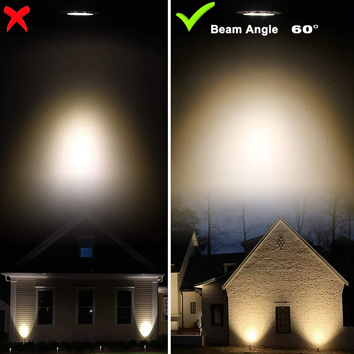 ALIDE MR16 Led Bulbs 60° 60 Degree Wide Beam Angle,5W Replace 20W 35W Halogen,2700K Soft Warm White,Low Voltage 12volt MR16 GU5.3 Bulb Spotlights for Track Recessed Landscape Lighting,450lm,6 Pack