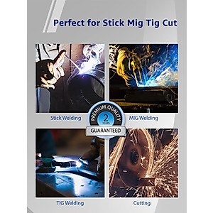 WELDSAMURAI Auto Darkening Welding Helmet, True Color Solar Power Welding Hood, 4 Arc Sensor Wide Shade 4/5-8/9-13 Welder Mask Shield with Grinding for TIG MIG MMA Plasma